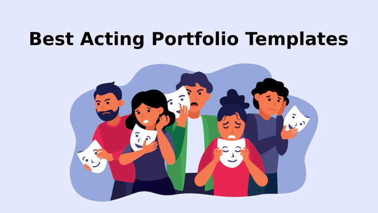 Best Acting Portfolio Templates For Related Business