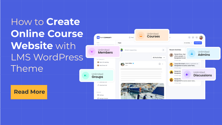 How to Create Online Course Website with LMS WordPress Theme