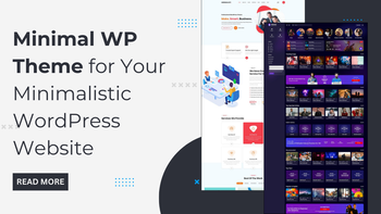 Minimal WP Theme for Your Minimalistic WordPress Website