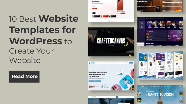 10+ Best Website Templates for WordPress to Create Your Website