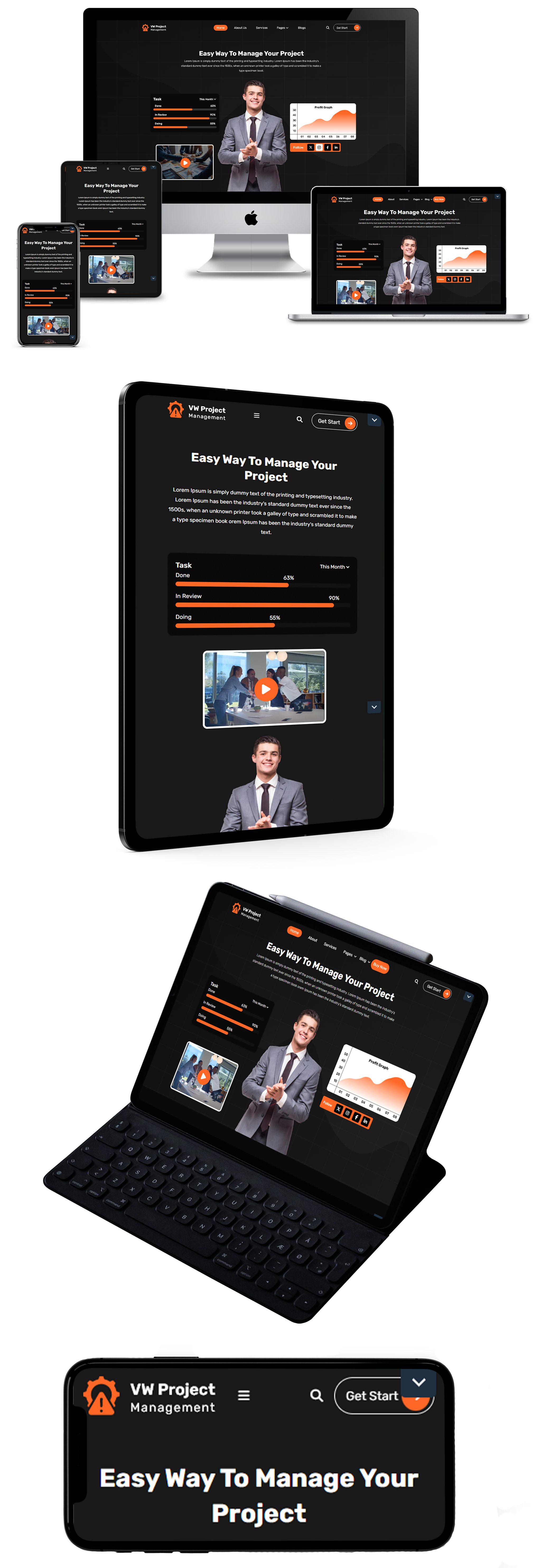 Project Management WordPress Theme For Better Team Collab