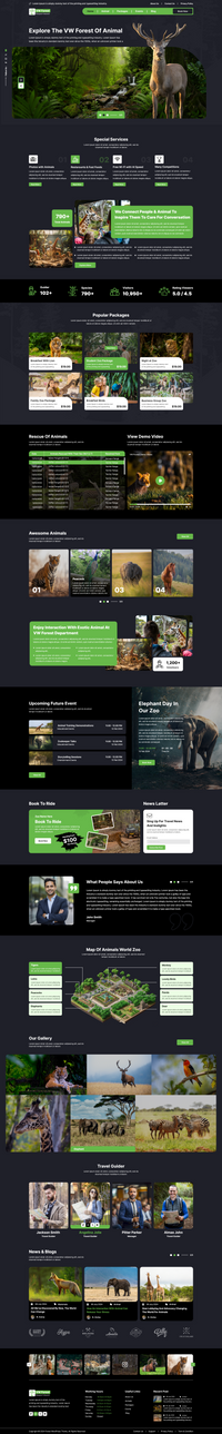 Forest WordPress Theme - Embrace Nature with Our Stunning Theme